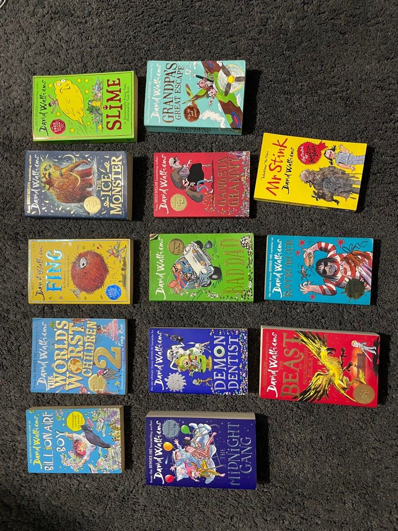 David Walliams Books ( Bad Dad, Gangsta Granny, The Beast Of Bucking ...