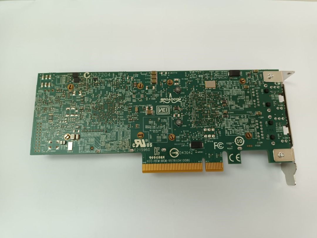Dell HN10N Broadcom 57810S 雙埠 10GBASE-T 網路轉接器, 電腦＆科技, 電腦周邊及配件, Wifi及上網 ...