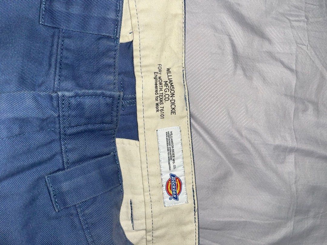 Dickies Blue Slack, Men's Fashion, Bottoms, Jeans on Carousell