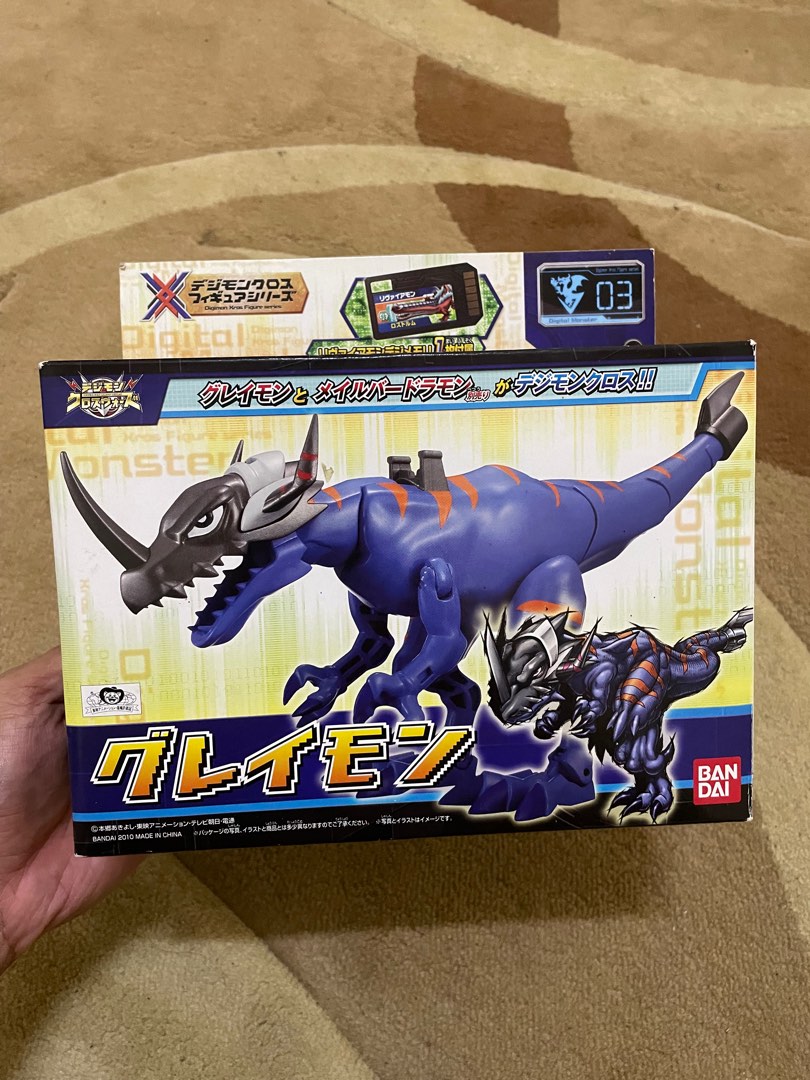 Digimon Xros Figure Series 03 - Greymon, Hobbies & Toys, Toys & Games ...