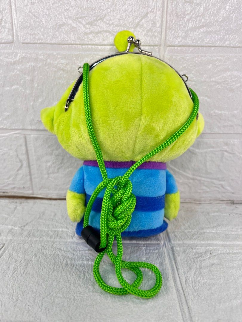Disney Pixar Toy Story Alien Three Eye Sling Coin Purse x Plush ...