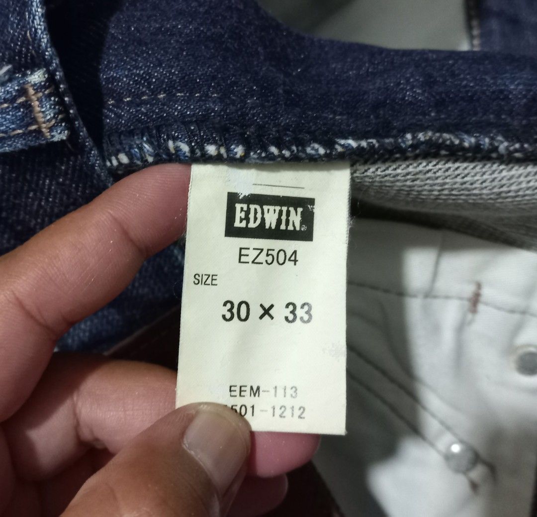 EDWIN E FUNCTION, Men's Fashion, Bottoms, Jeans on Carousell