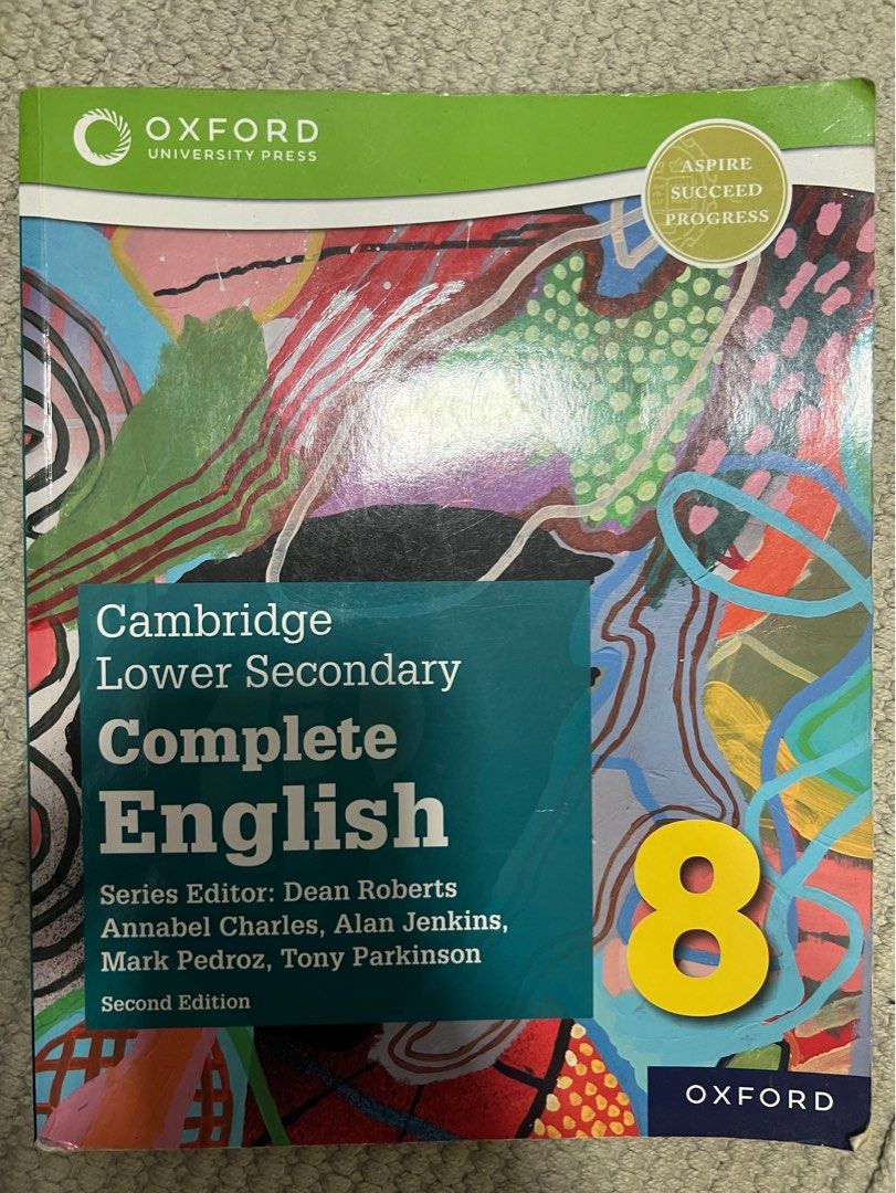ENGLISH TEXTBOOK CAMBRIDGE OXFORD 8, Hobbies & Toys, Books & Magazines ...