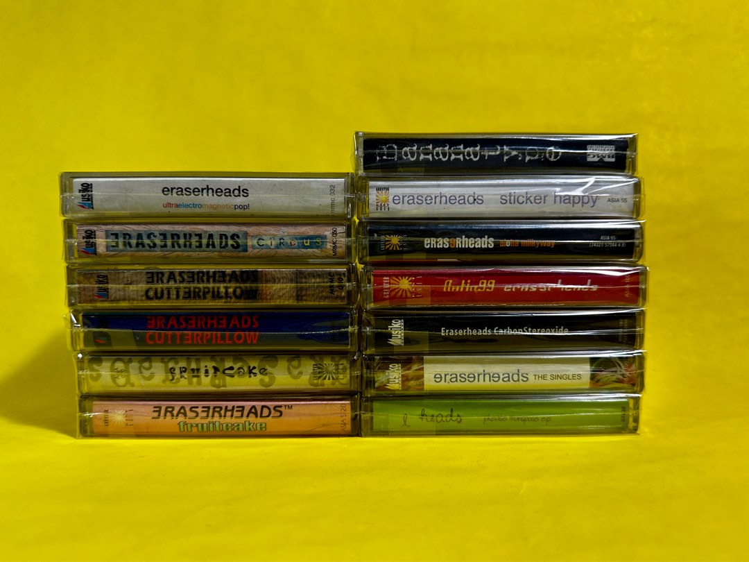 Eraserheads Compele Set Cassette Tape, Hobbies & Toys, Music & Media ...