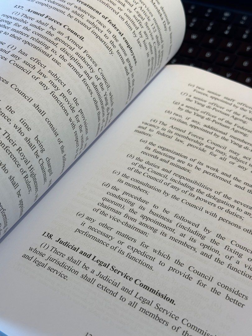 Federal Constitution, Hobbies & Toys, Books & Magazines, Textbooks on ...