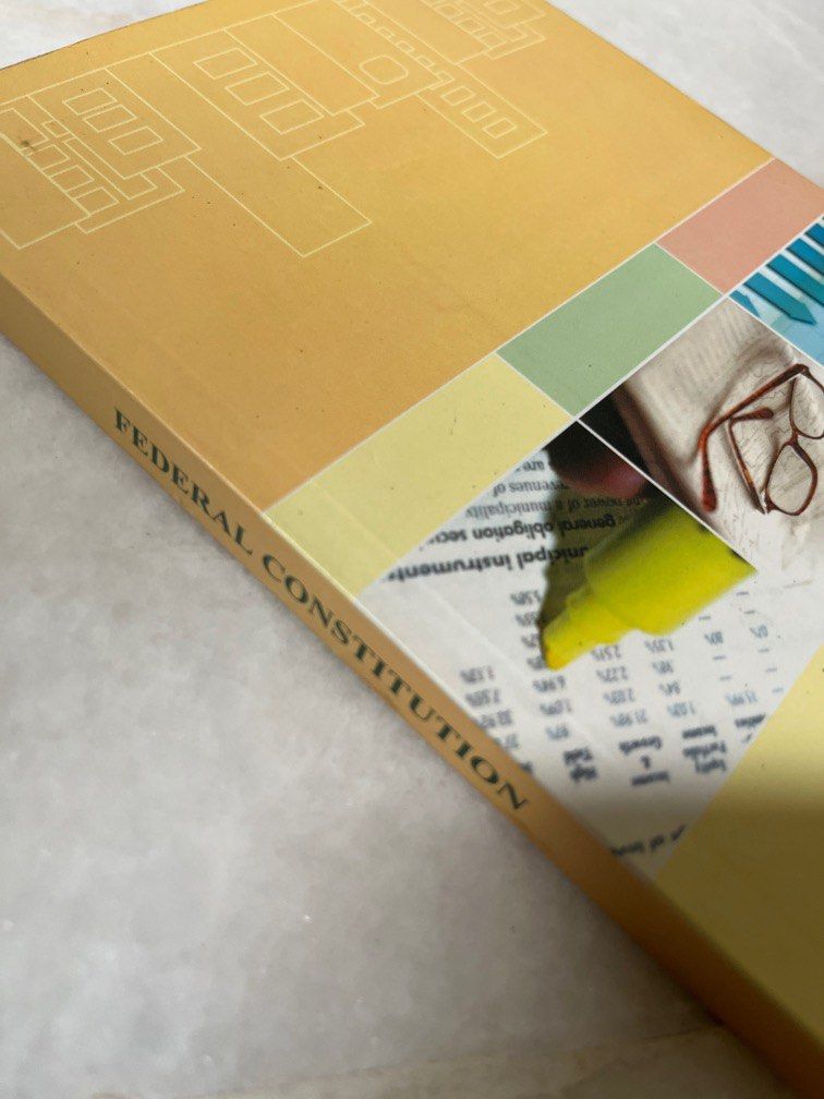 Federal constitution, Hobbies & Toys, Books & Magazines, Textbooks on ...