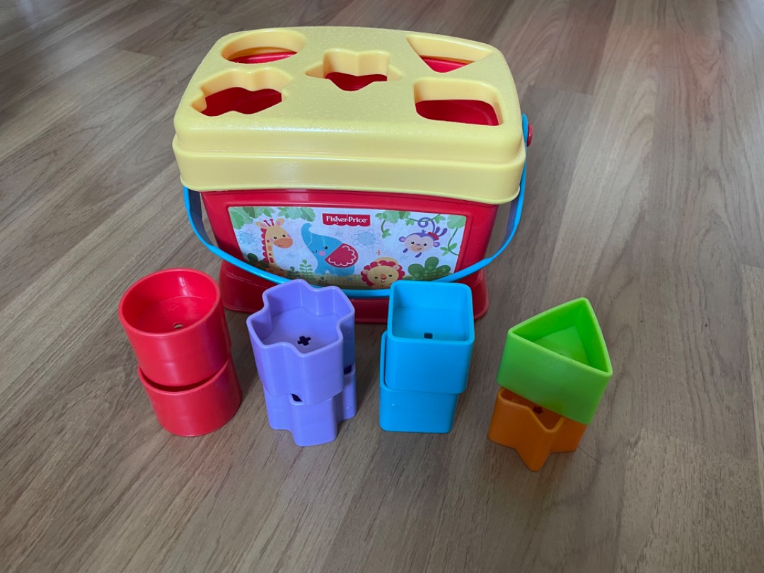 Fisher Price block sorter. RM 25. FOC wooden block sorter, Hobbies ...