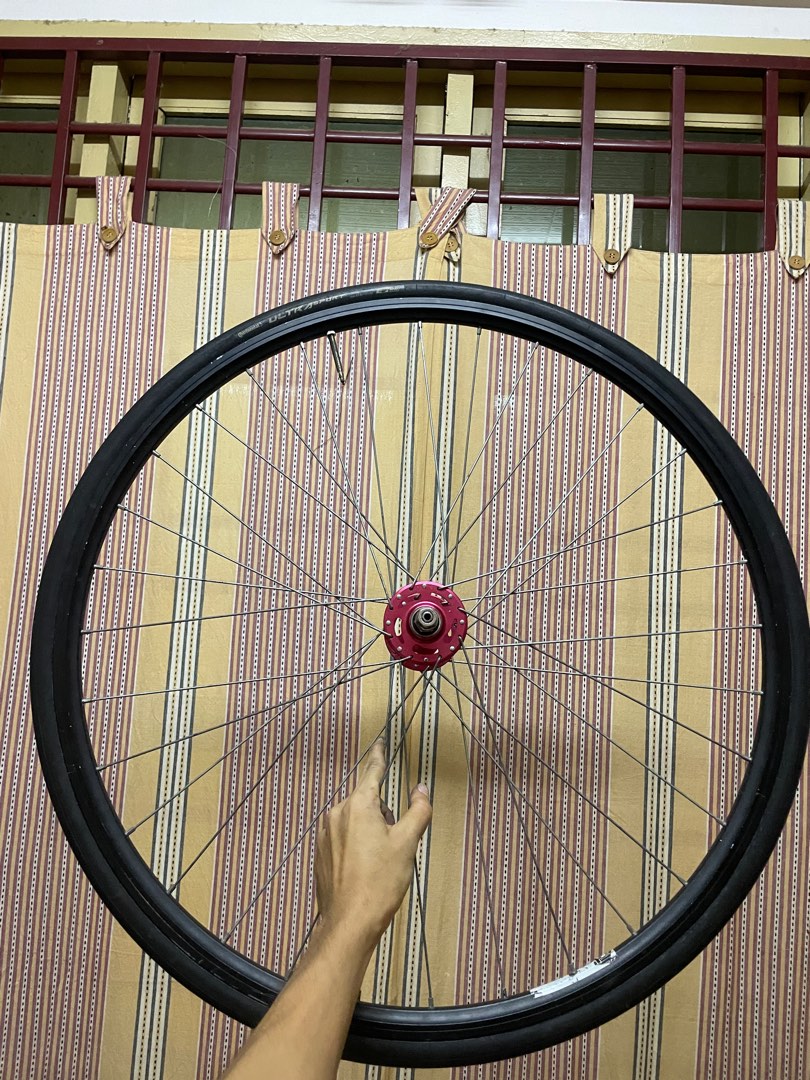 Fixed gear Front Wheel, Sports Equipment, Bicycles & Parts, Bicycles on ...
