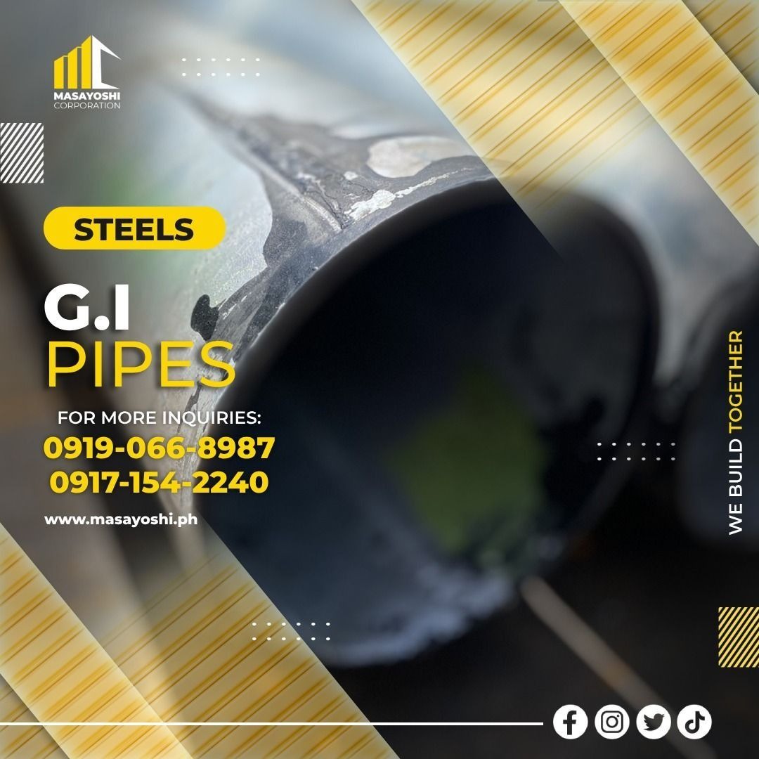GI Pipes 3", Galvanized Iron Pipes Sched 20, G.I. Pipes, Steel Pipe ...