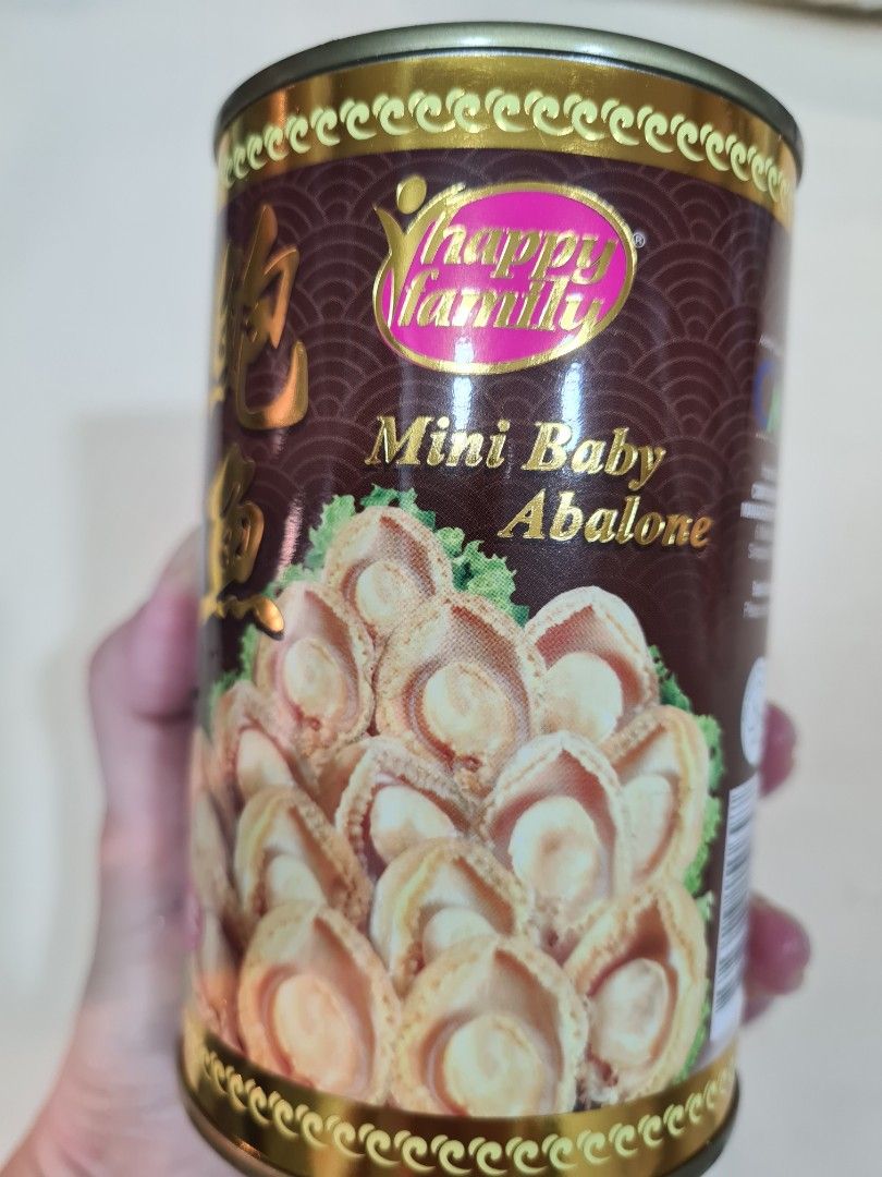 Happy Family Mini Baby Abalone (6 Cans), Food & Drinks, Packaged ...