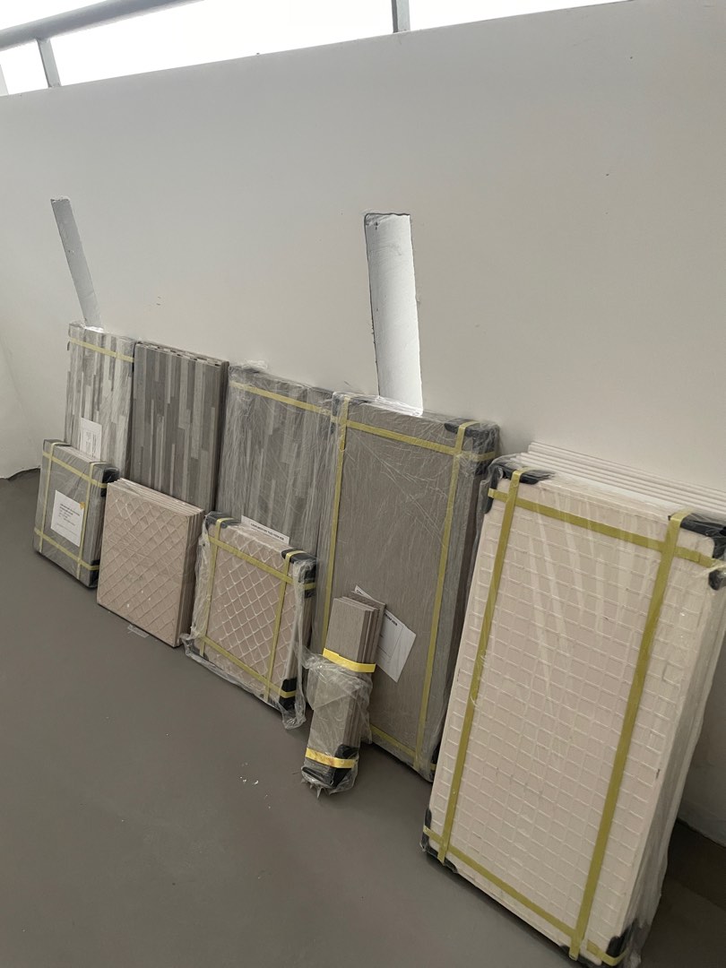 HDB BTO Bathroom Tiles, Furniture & Home Living, Home Decor, Other Home ...