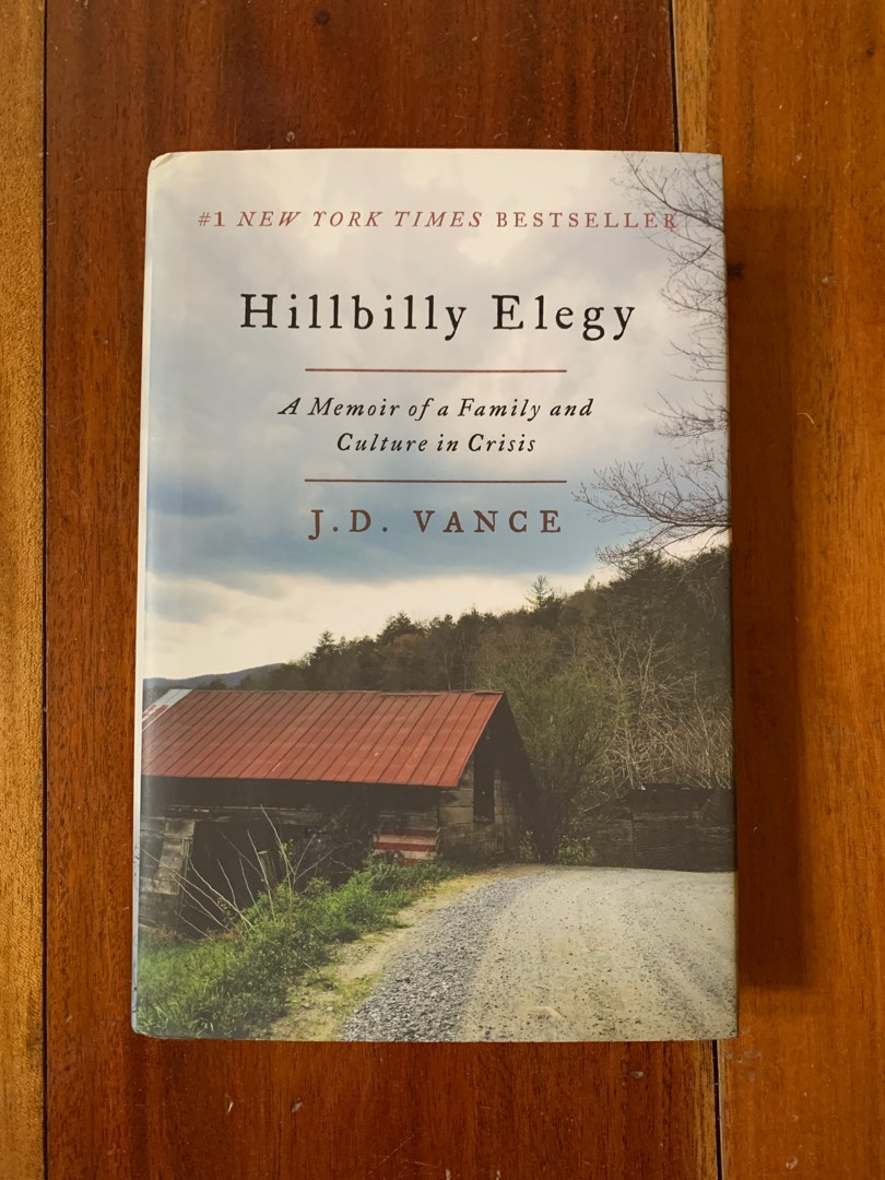 HILLBILLY ELEGY by JD Vance, Hobbies & Toys, Books & Magazines, Fiction & Non-Fiction on Carousell