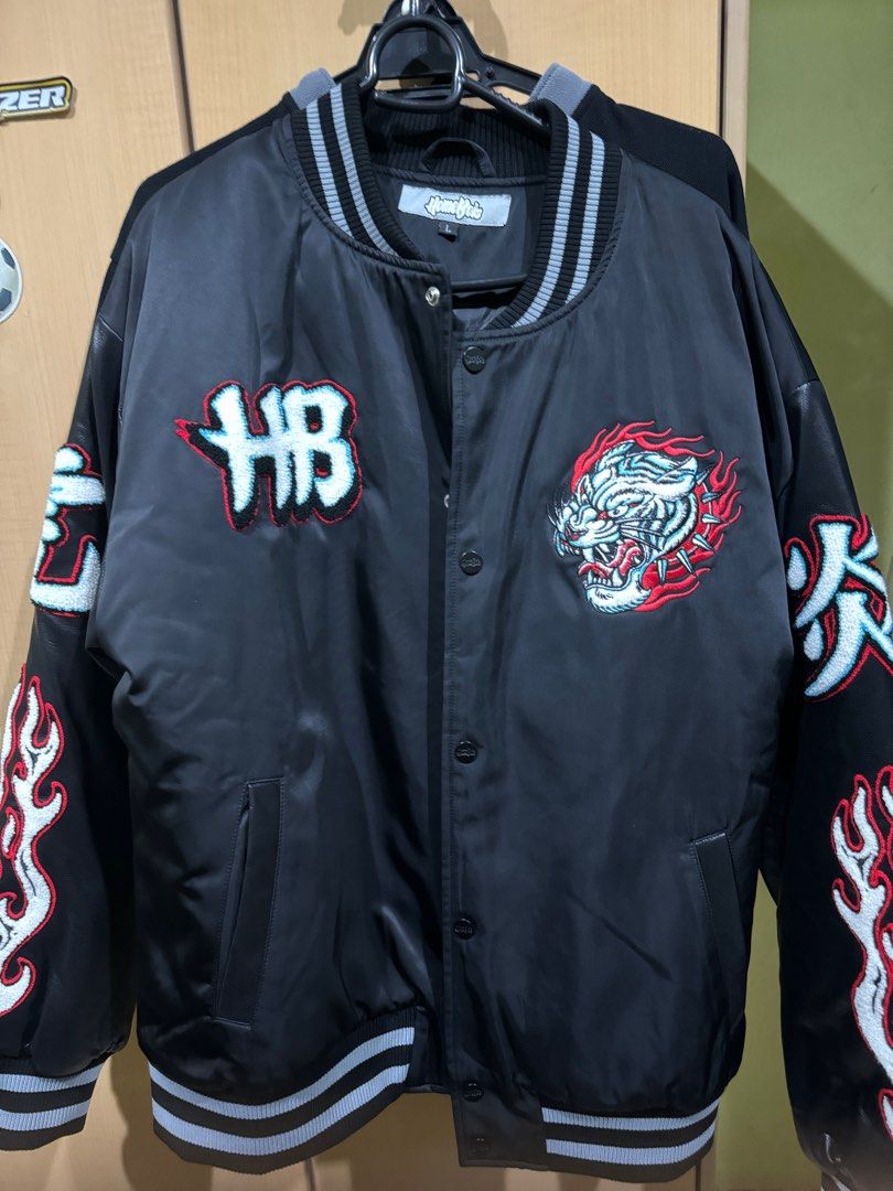 HOMEBOIS PUBLIC ENEMY VARSITY, Men's Fashion, Coats, Jackets and ...