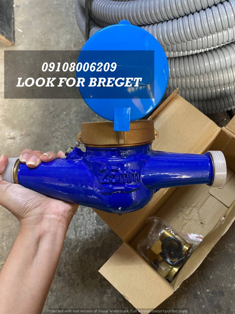 Hyjet water meter, Commercial & Industrial, Construction Tools ...