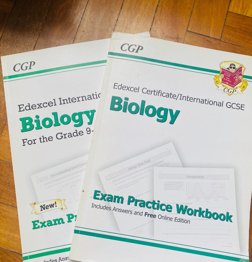 IGCSE Edexcel Biology- Practice Workbook (2 copies), Hobbies & Toys ...