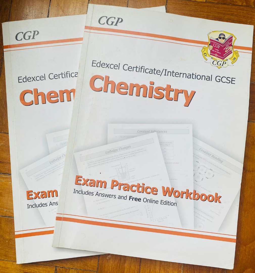 IGCSE Edexcel Chemistry- Practice Workbook (2 copies), Hobbies & Toys ...
