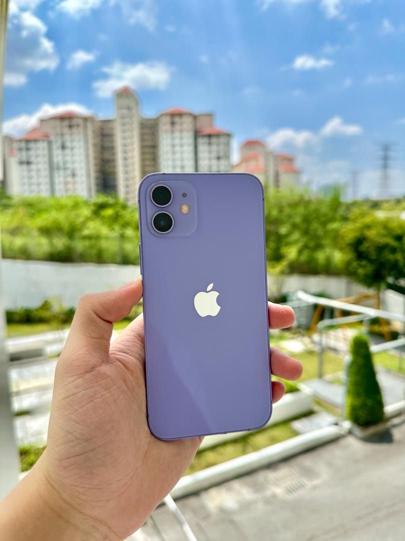 iPhone 12 Purple 256GB, Mobile Phones & Gadgets, Mobile Phones, iPhone ...