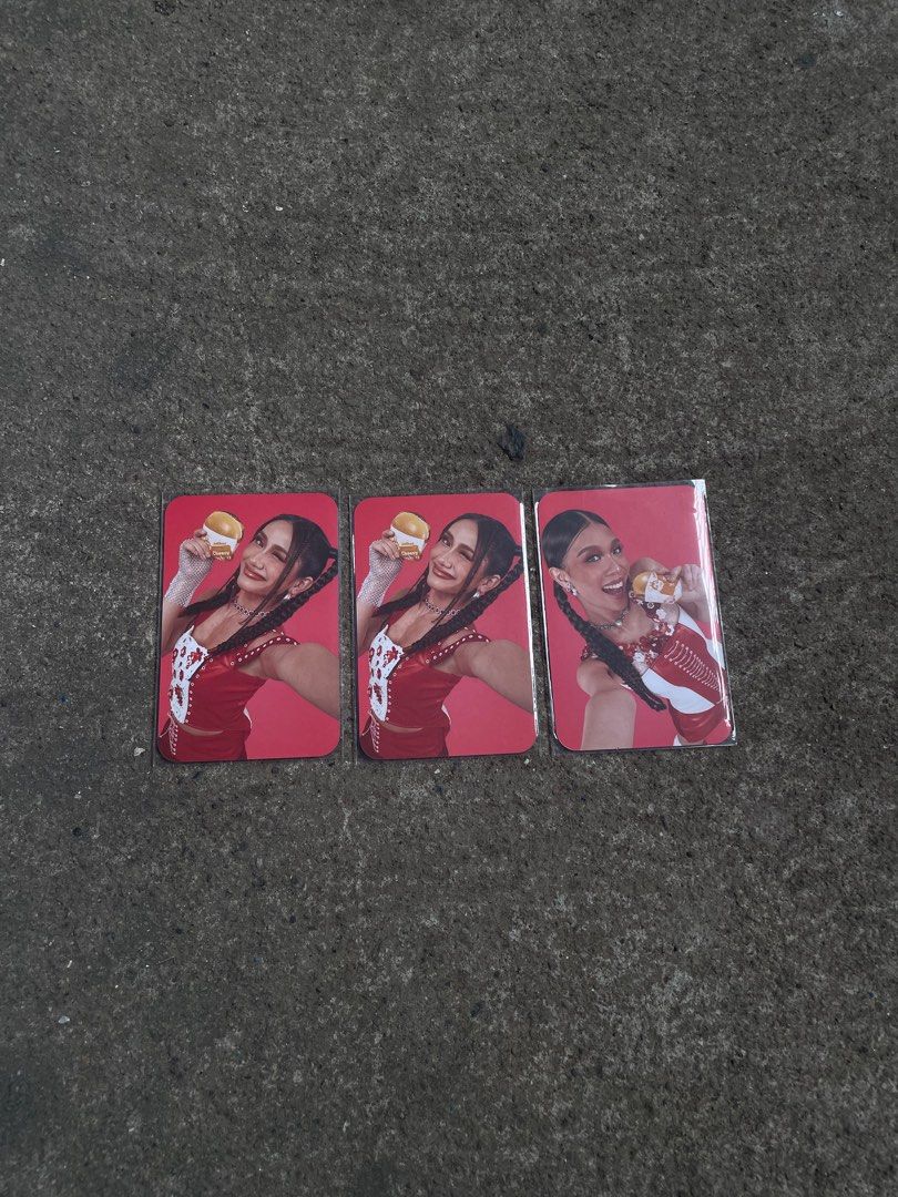 Jollibee x Bini Photocard (Sheena & Stacey), Hobbies & Toys ...