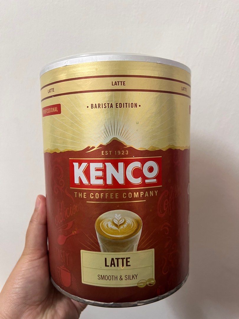 KENCO Latte Barista edition Coffee UK smooth kopi cafe, Food & Drinks ...