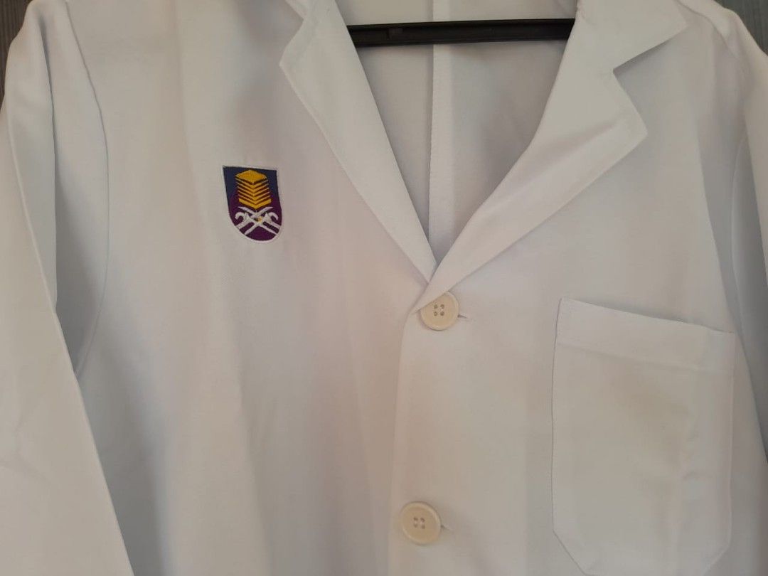 LAB COAT LOGO UITM READY STOCK, Women's Fashion, Coats, Jackets and ...