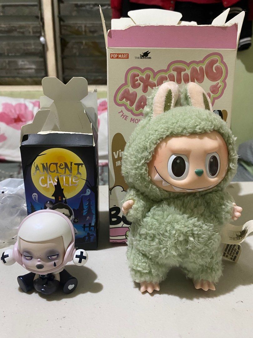 LABUBU SET POPMART, Hobbies & Toys, Toys & Games on Carousell