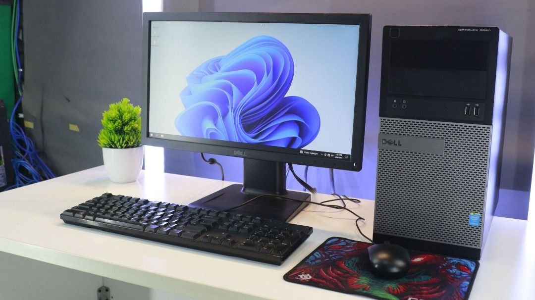 DESKTOP 3020 TOWER i3 4TH GEN 4GB RAM 500GB HDD 19 WIDE CLASS B MONITOR ...