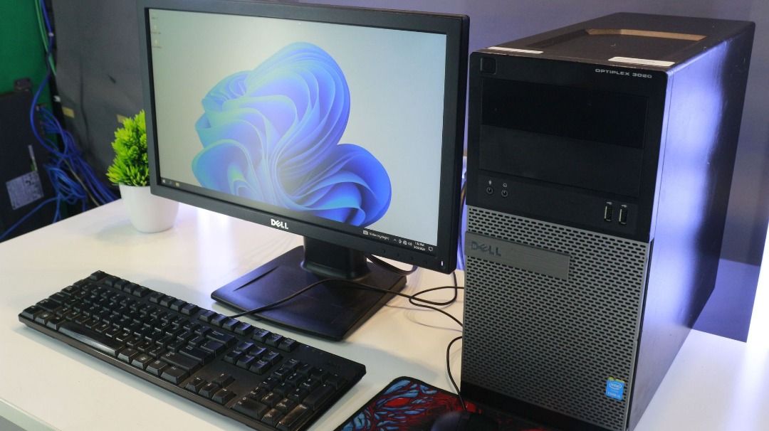 DESKTOP 3020 TOWER i3 4TH GEN 4GB RAM 500GB HDD 19 WIDE CLASS B MONITOR ...