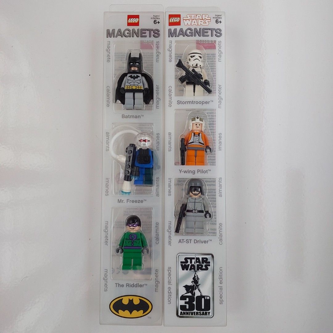 Lego Magnets Batman Star Wars Mr. Freeze AT-ST Driver, Hobbies & Toys ...
