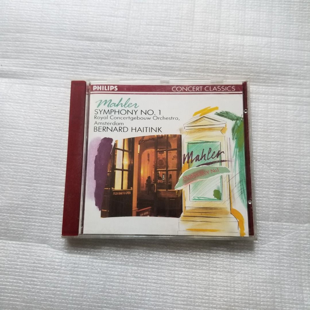 Mahler - Symphony No.1 (Haitink, Philips銀圈西德版), 興趣及遊戲, 音樂、樂器 & 配件, 音樂與媒體 - CD 及 DVD - Carousell
