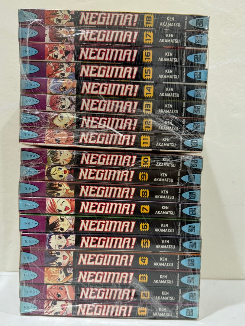 Manga English Negima (Volume 1-18), Hobbies & Toys, Books & Magazines ...