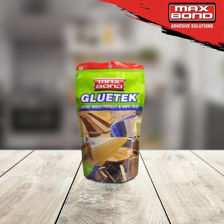 MAX BOND GLUETEK WOOD PARQUET, WOOD, AND VINYL GLUE (250g or 500g or ...