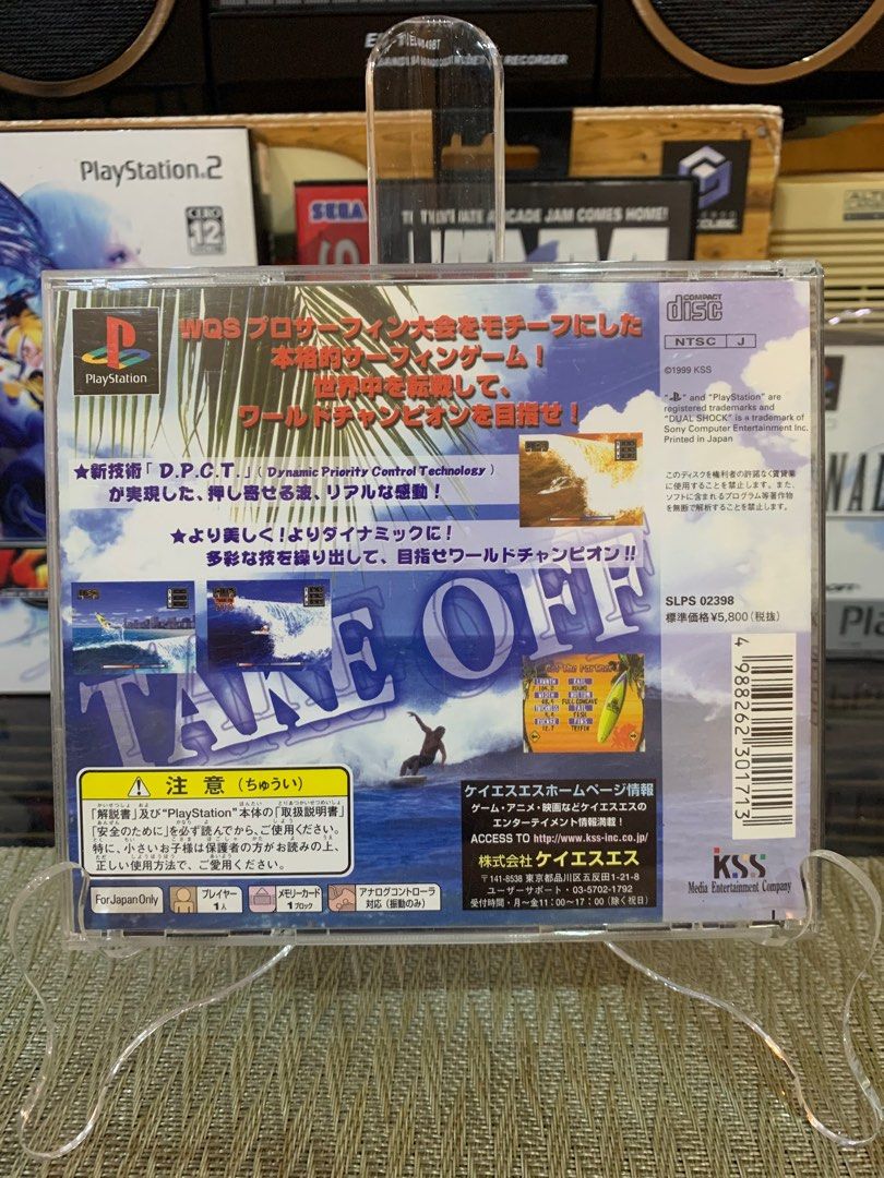 Max Surfing 2000 PS1 Playstation 1 Japan Import, Video Gaming, Video ...