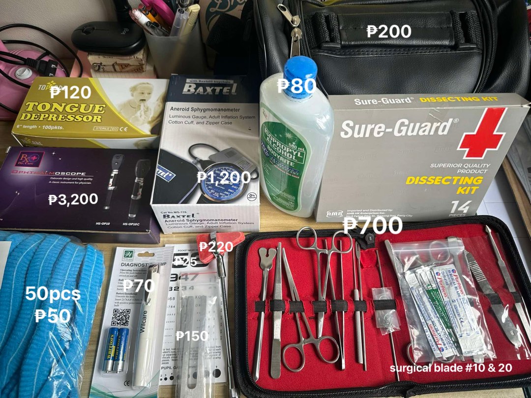 Medicine Student Starter Pack , Health & Nutrition, Medical Supplies ...