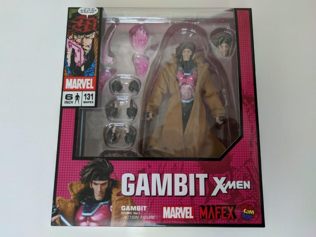 Medicom mafex X-Men gambit 1/12 scale shf amazing yamaguchi etc ...