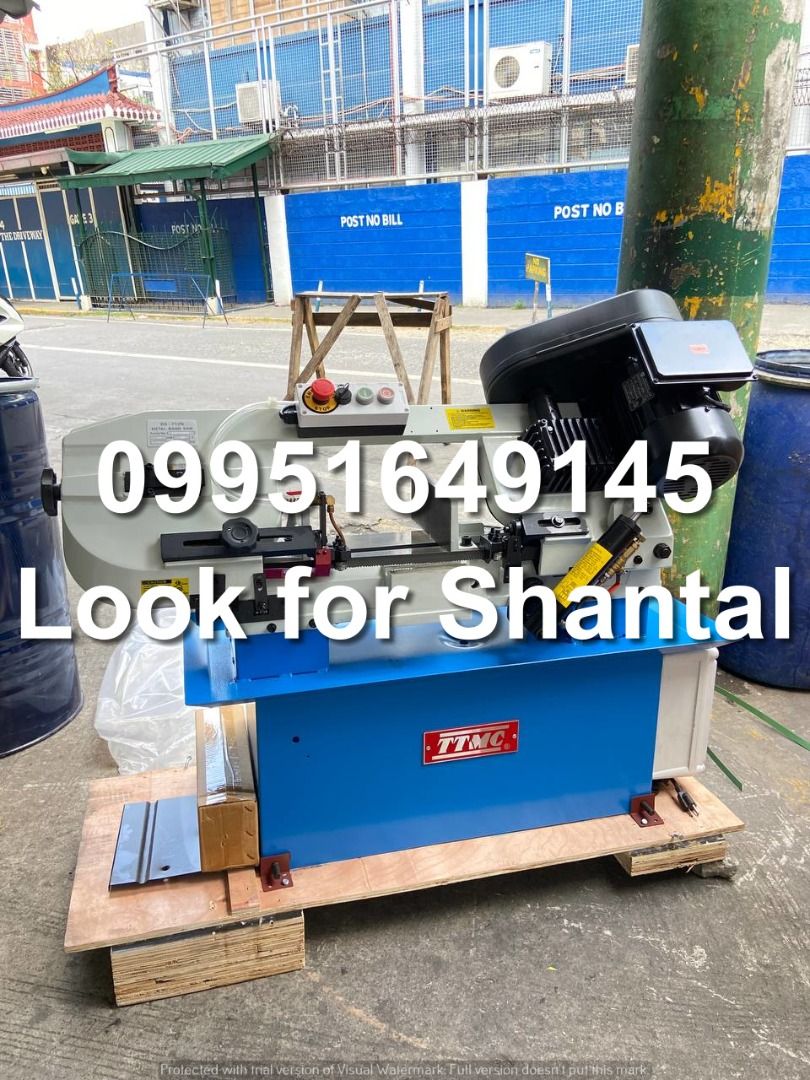 METAL BANDSAW MACHINE, Commercial & Industrial, Industrial Equipment on ...