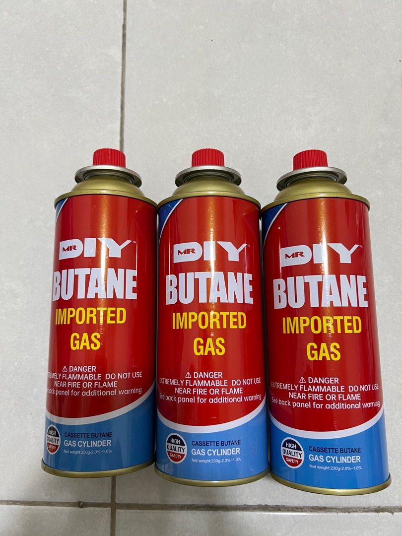 Mr DIY Butane Gas Cylinder 230g, Everything Else, Others on Carousell