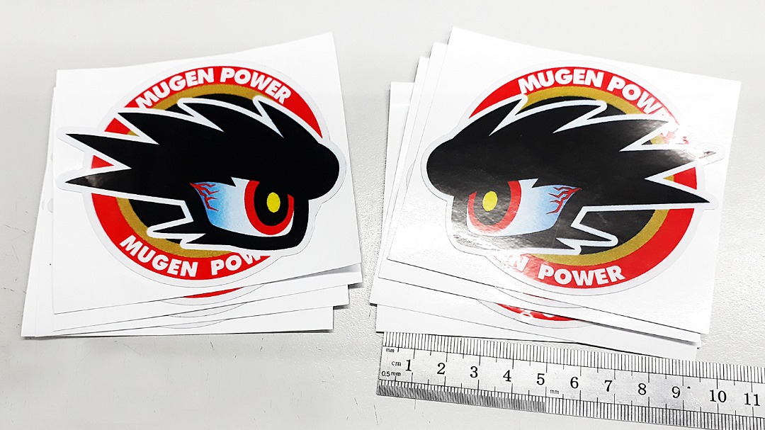 Mugen Power Commander Eye PAIR - Decal / Sticker, Hobbies & Toys ...