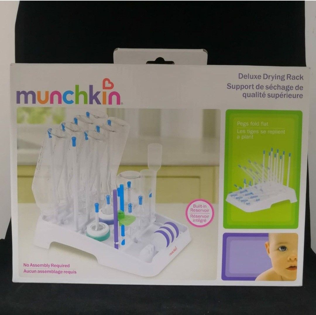 Munchkin Deluxe Drying Rack, Babies & Kids, Nursing & Feeding ...