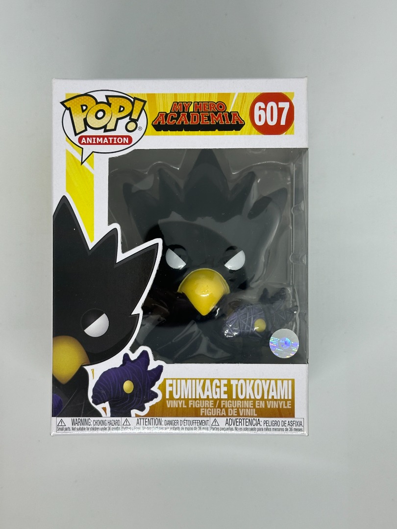 My Hero Academia Fumikage Tokoyami #607 Funko Pop, Hobbies & Toys ...