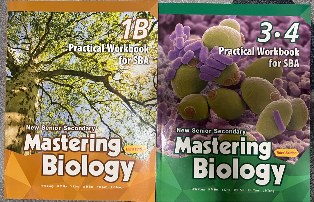 New Senior Secondary Mastering Biology Practical Workbook 1B, 3.4, 興趣及 ...