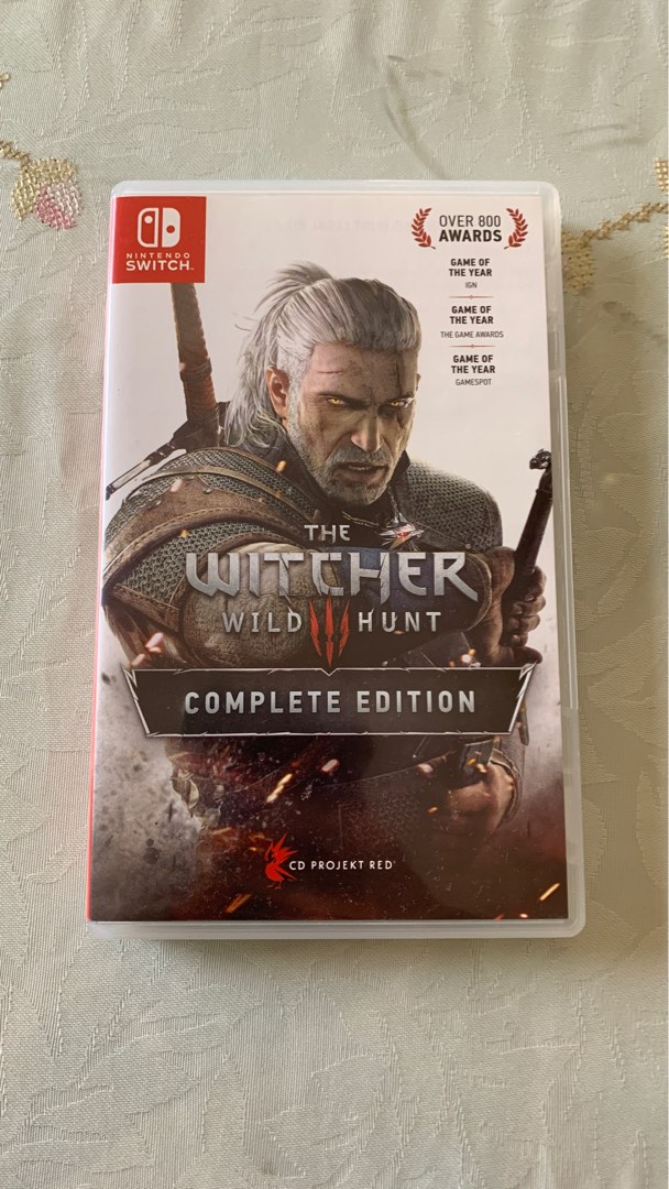 Nintendo Switch the witcher (EU), Video Gaming, Video Games, Nintendo ...