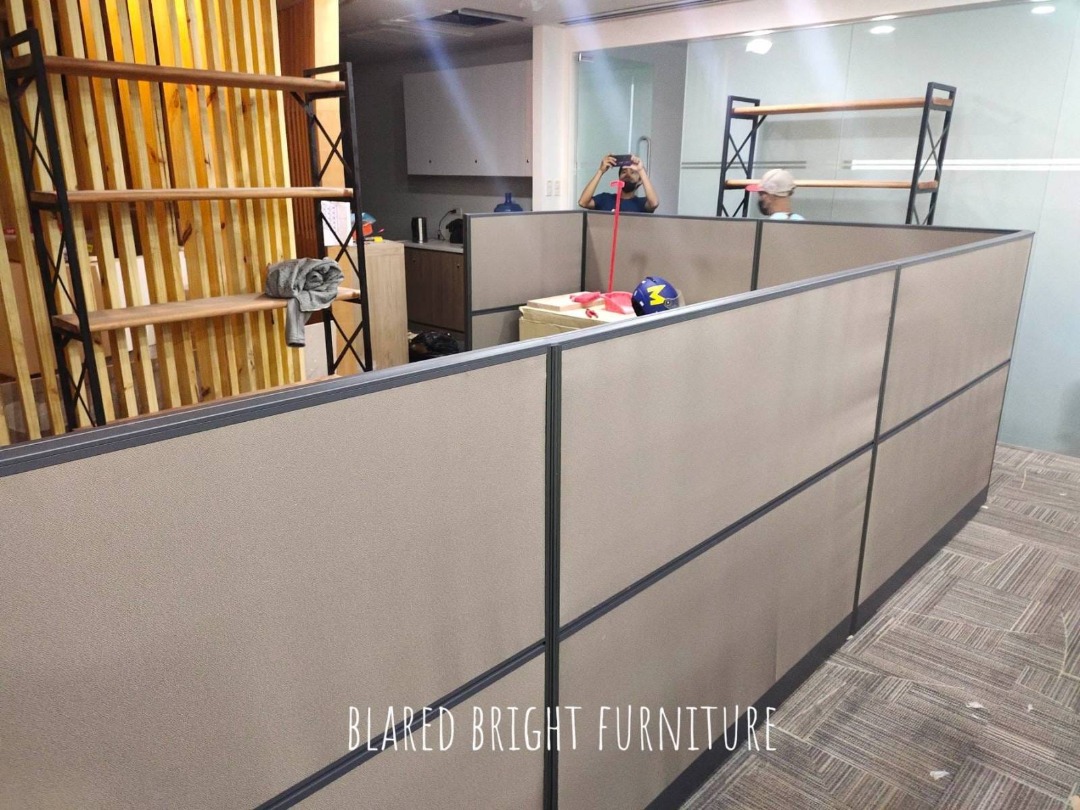 Office Partition : Workstation divider ( LOW PARTITION - full fabric ...