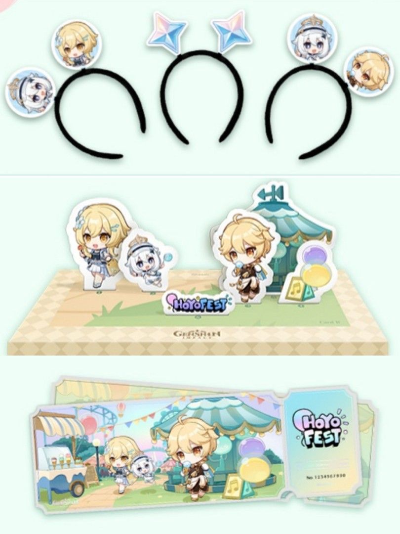 [Official] HoYoFEST 2024 MiHoYo Hoyoverse Genshin Impact Full Bundle ...