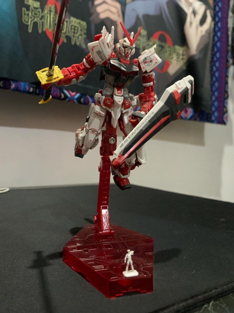 Original Bandai RG Astray Red Frame SEED ASTRAY MBF-P02 Gundam (Built ...