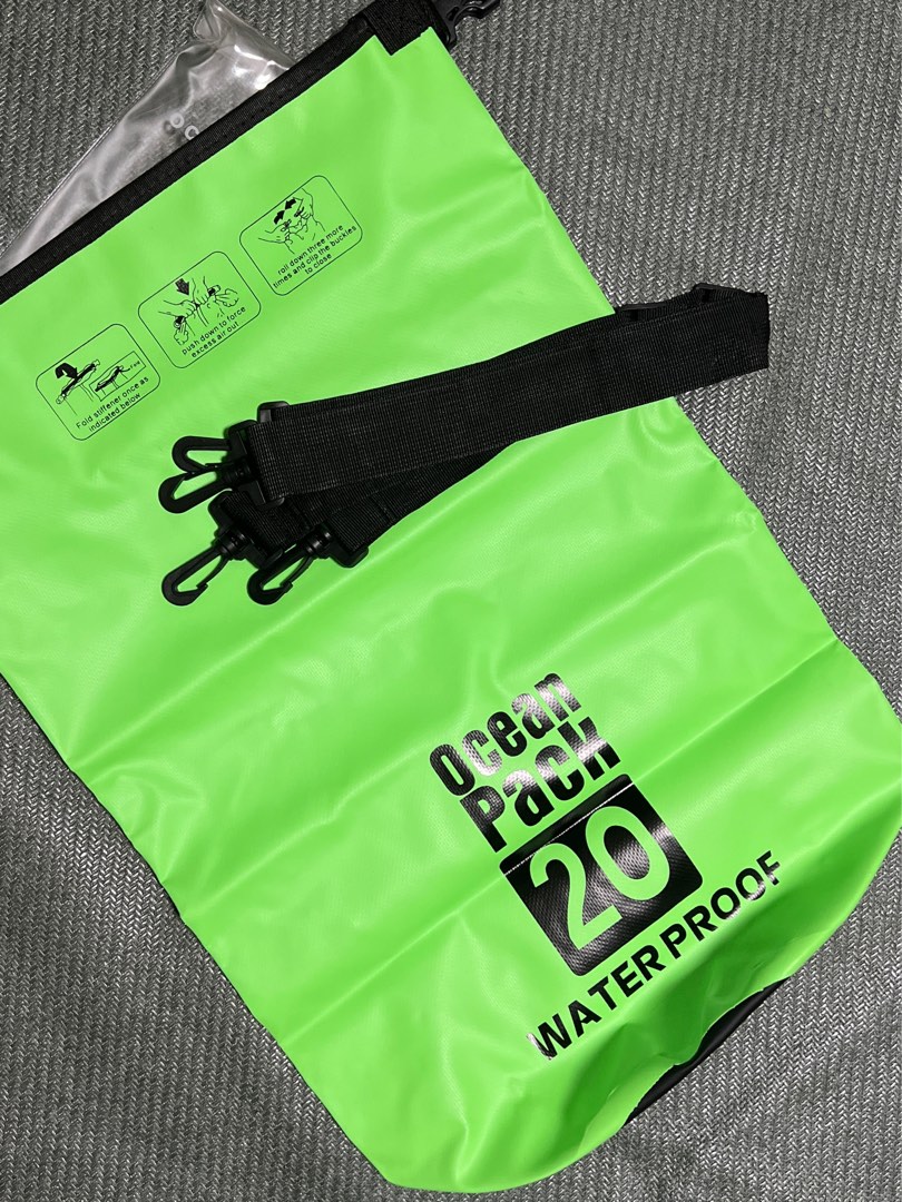 Outdoor Waterproof Bag 20L Ocean Pack Dry Bag Sling Shoulder Backpack ...