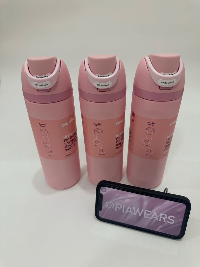 Owala Rose Quartz 24oz, Furniture & Home Living, Kitchenware ...