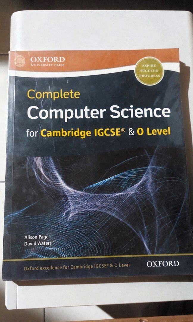 ⭐ Oxford Computer Science IGCSE & O Level, Hobbies & Toys, Books ...