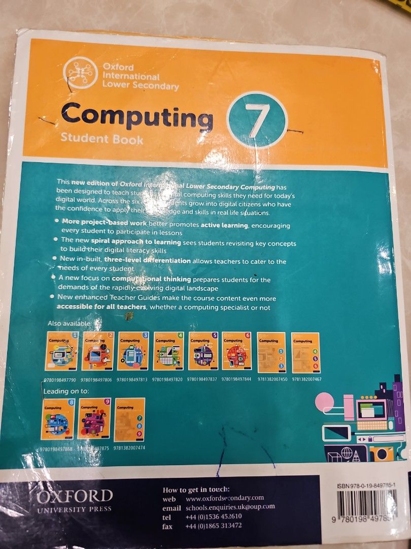 Oxford Computing 7, Hobbies & Toys, Books & Magazines, Textbooks on ...