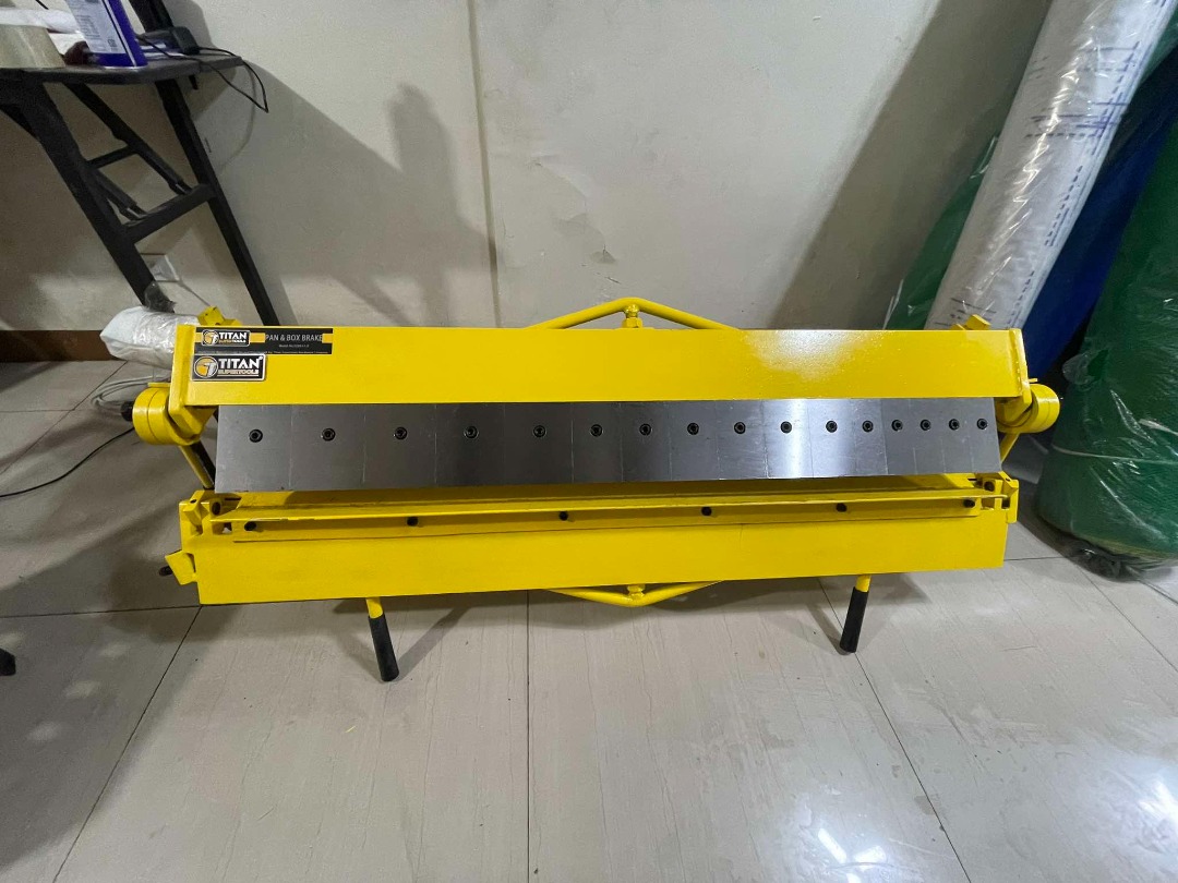 Pan and Box Brake Bender / Sheet Metal Bender, Commercial & Industrial ...