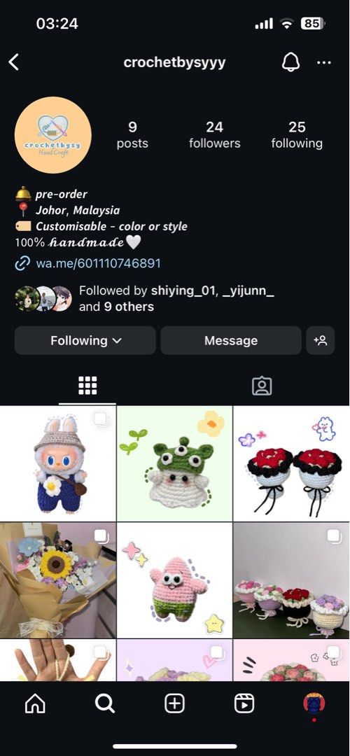 Patrick star crochet keychain, Hobbies & Toys, Stationery & Craft ...